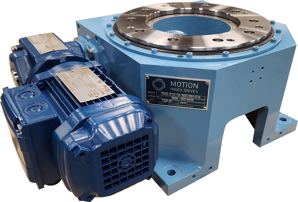 Custom Fixed TDS212/10 Rotary Indexer - Motion Index Drives